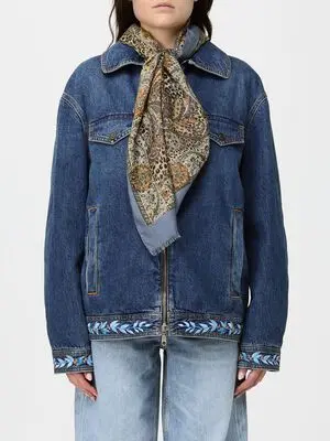Etro Printed Silk Scarf