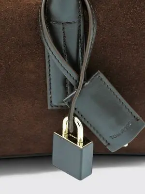 TOM FORD Eclipse Suede Bag