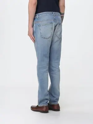 LARDINI Straight Stretch Denim Jeans