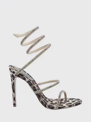 Rene Caovilla Logo Sandals For Women