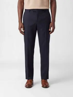JIL SANDER Virgin Wool Tailored Trousers - Blue