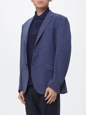 Etro Single-breasted Cotton Blend Blazer