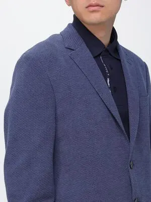 Etro Single-breasted Cotton Blend Blazer