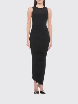 Wolford Asymmetric Stretch Jersey Dress - Black