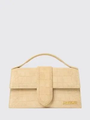 Jacquemus Le Grand Bambino Suede Bag - Beige