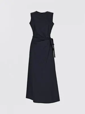 Aspesi Cotton Poplin Wrap Dress