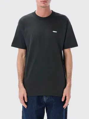 Obey Printed Cotton T-shirt - Black