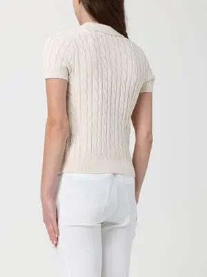 Ralph Lauren Cotton Knit Polo Shirt - Beige