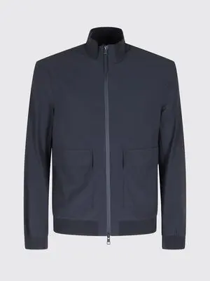 DUNO Sound Trevi Cotton Bomber Jacket With High Neck And Patch Pockets