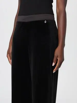 Liu Jo Wide Leg Velvet Trousers