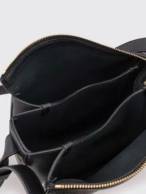 Burberry Hammered Leather Messenger Bag