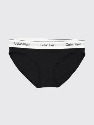 Calvin Klein Cotton Blend Logo Briefs Black