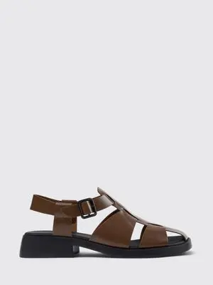 Camper Dana Leather Sandal - Brown