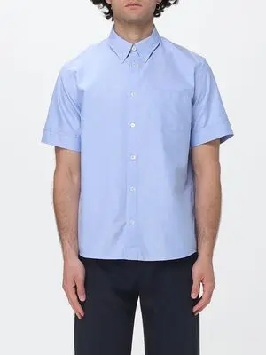 A.p.c. Organic Cotton Casual Shirt - Blue