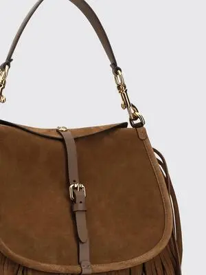 Etro Pony Suede Bag With Maxi Fringes