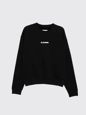 JIL SANDER Cotton Crewneck Sweatshirt With Logo