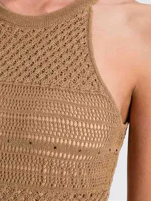 TWINSET Crochet Mini Dress