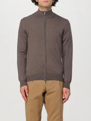 XC Zip-up Fine Knit Jumper - Dove Grey