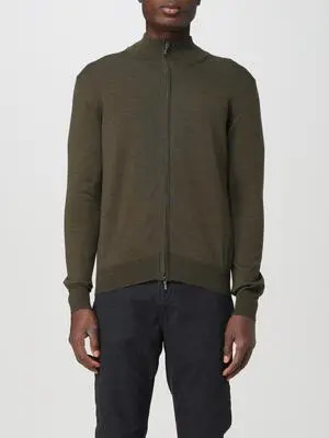 XC Zip-up Fine Knit Jumper - Military