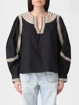 Ulla Johnson Embroidered Blouse - Black