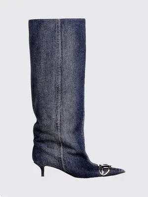 DIESEL® Flat Ankle Boots - Blue