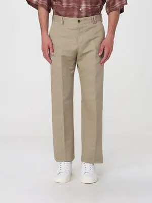 PT TORINO Cotton And Linen Chino Trousers - Beige