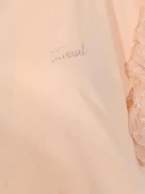 TWINSET Cotton T-shirt With Ruffles