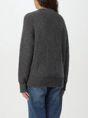 Dsquared2 Ribbed Knit Pullover - Grey