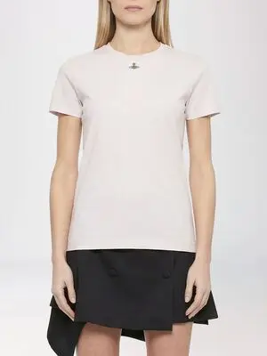 VIVIENNE WESTWOOD Orb Logo Cotton T-shirt