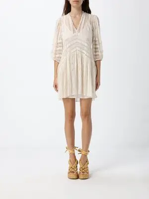 TWINSET Lace Mini Dress - Pearl