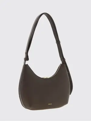 Furla Shoulder Bag With Gold Tone Clasp