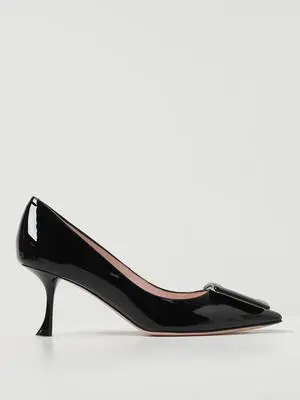 ROGER VIVIER Patent Leather Pumps With Buckle Detail