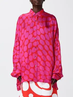 Dries Van Noten Polka Dot Viscose Shirt