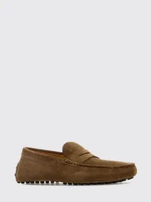 TOD'S Suede Loafers - Walnut