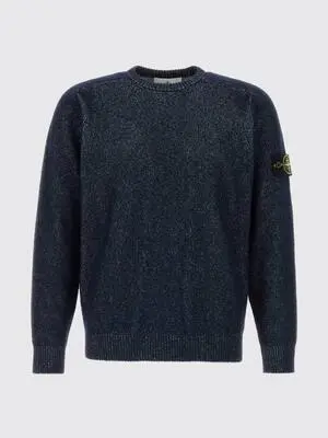 Stone Island Cotton Crew Neck Sweater - Blue