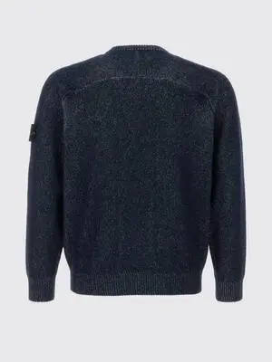 Stone Island Cotton Crew Neck Sweater - Blue
