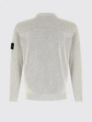 Stone Island Cotton Crew Neck Sweater - Grey