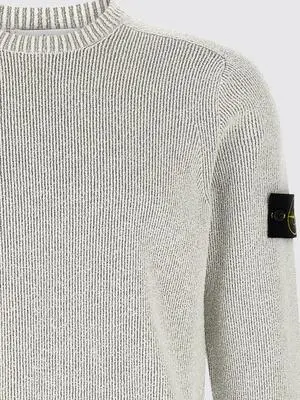 Stone Island Cotton Crew Neck Sweater - Grey