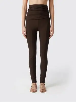 Andamane Skinny Fit Stretch Jersey Trousers - Brown