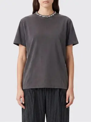 GOLDEN GOOSE Embellished T-shirt - Grey