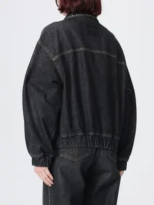 Versace Rhinestone Denim Jacket