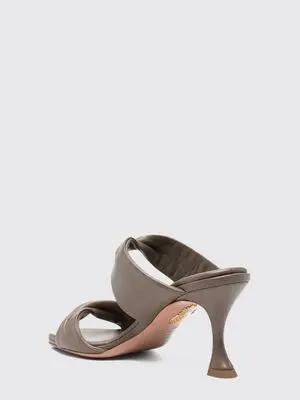 AQUAZZURA Twist Nappa Mules