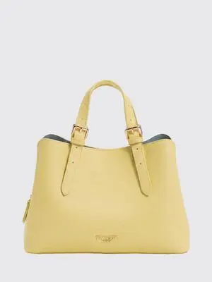 TWINSET Grained Synthetic Leather Bag - Lime