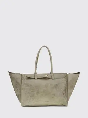 Benedetta Bruzziches Mame Suede Shoulder Bag - Brown