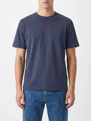 CIRCOLO 1901 Short-sleeved Pure Cotton Crew Neck T-shirt - Navy