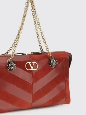 Valentino Garavani Panthea Shoulder Bag - Red