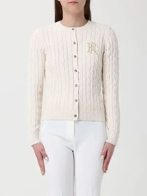 Ralph Lauren Crew Neck Cardigan - Beige