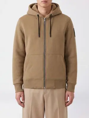 Moose Knuckles Full Zip Hoodie - Beige