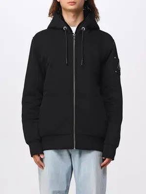 Moose Knuckles Full Zip Hoodie - Black 1