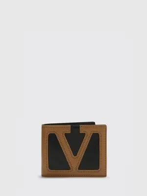 Valentino Garavani Viva Superstar Leather Wallet - Black